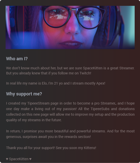 TipeeeStream - The monthly donation platform for Streamers