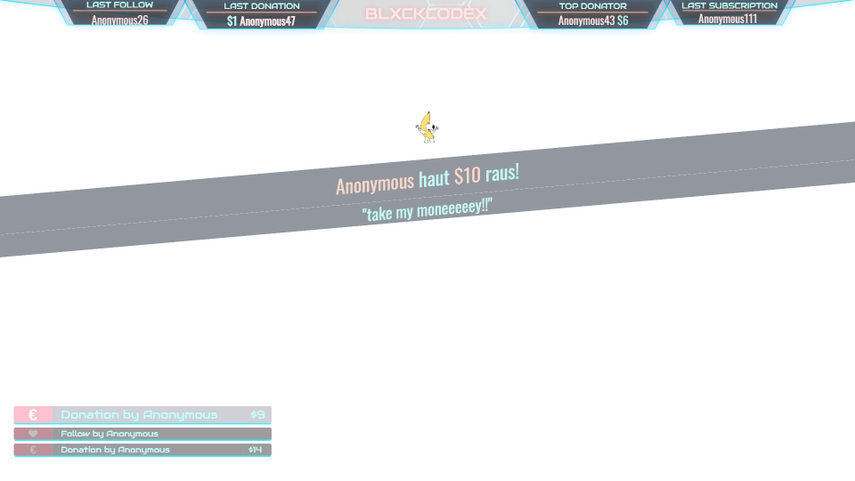 TipeeeStream - TEST - Layout for your stream