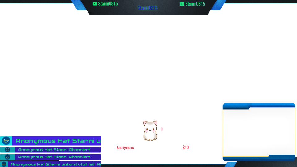 Tipeeestream Overlay