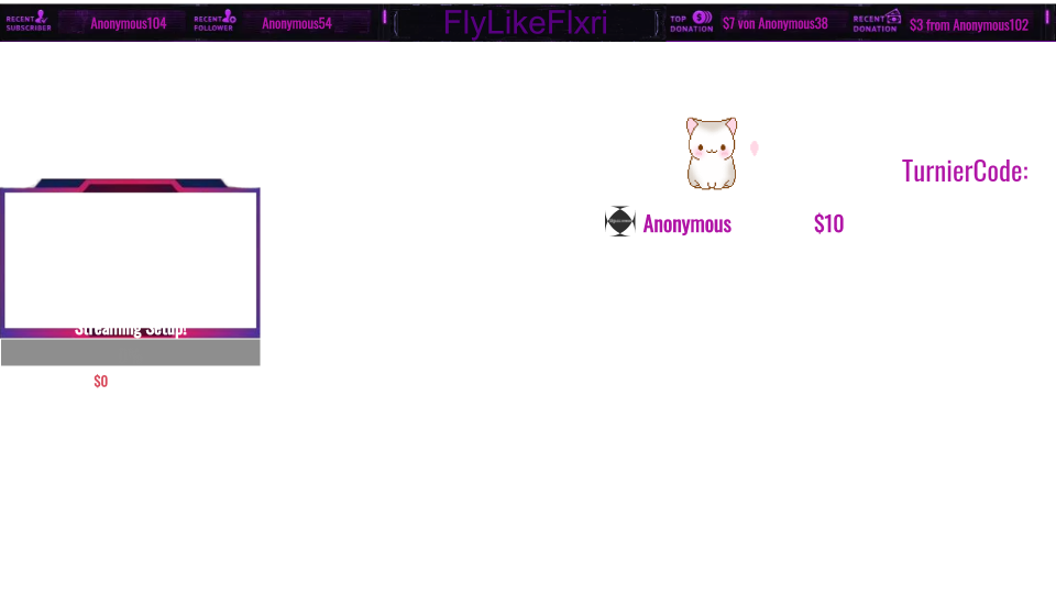 Tipeeestream Overlay