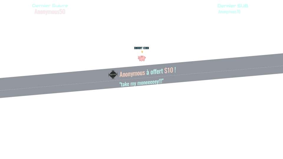 Tipeeestream Overlay